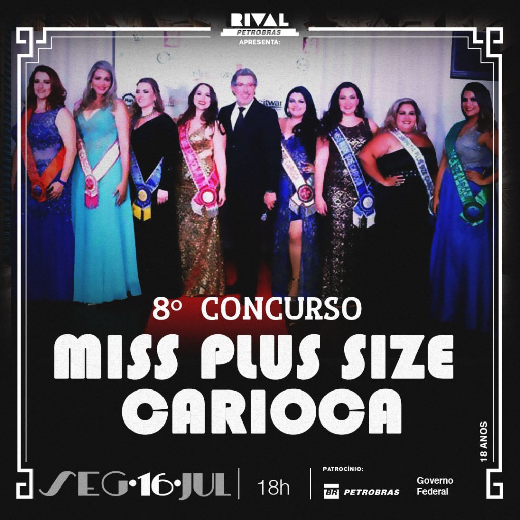 16/07 Concurso Miss Plus Size Carioca